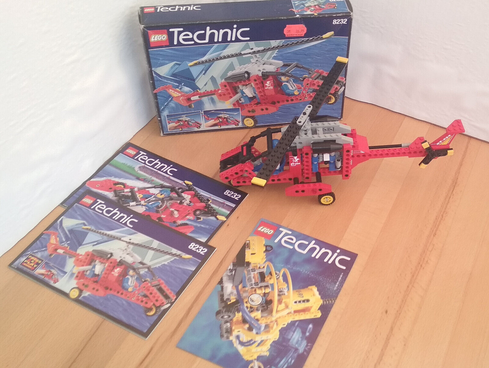 ( AH 9 ) Lego 8232 Technic Chopper Force mit OVP & BA GEBRAUCHT TECHNI